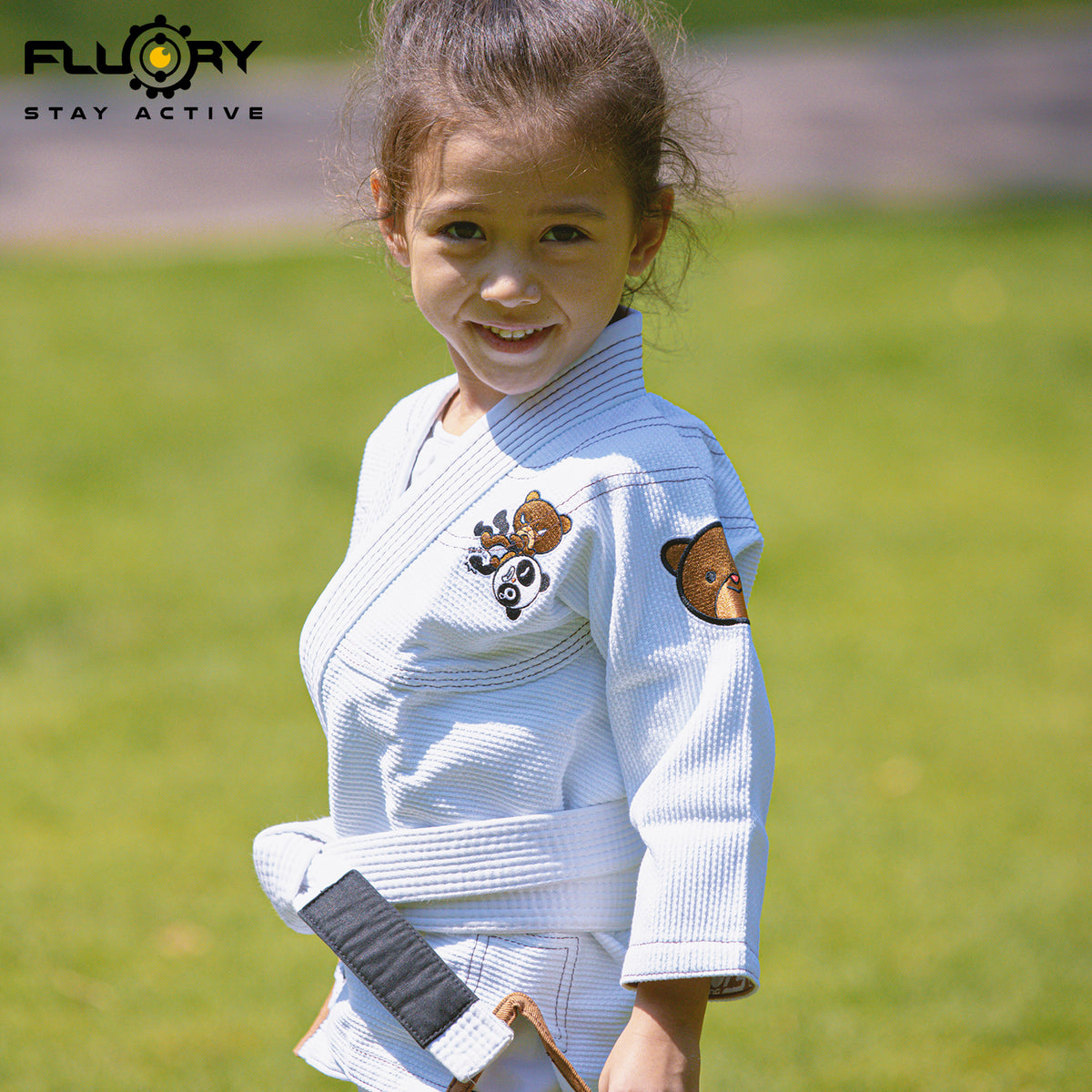 KIDS BJJ Gi (Bear) - BJJF32 – Fluory Sportswear